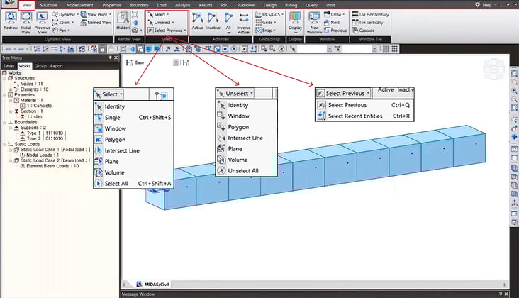 Midas Civil图形界面新手入门 - BimAnt